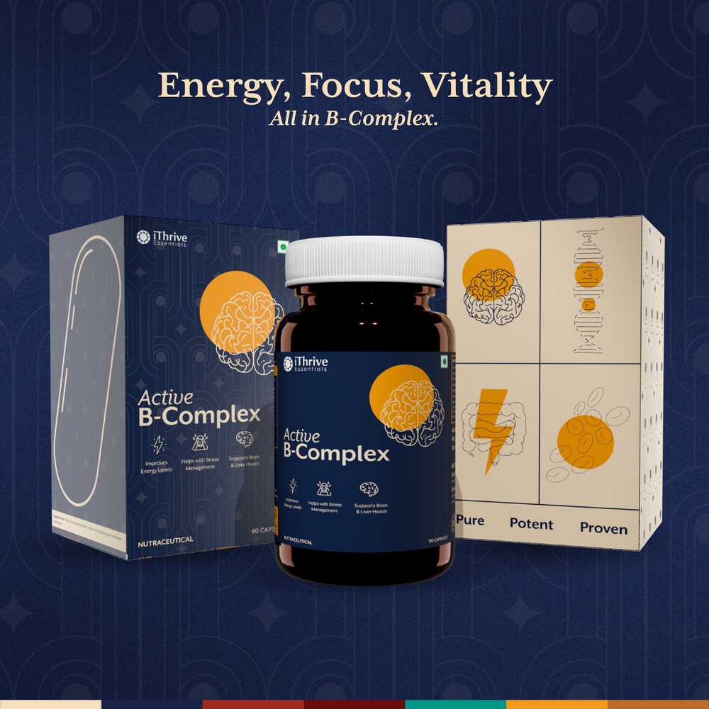 Best B Complex Vitamin Supplement | Active B Complex | iThrive Essentials | iThrive Essentials ...