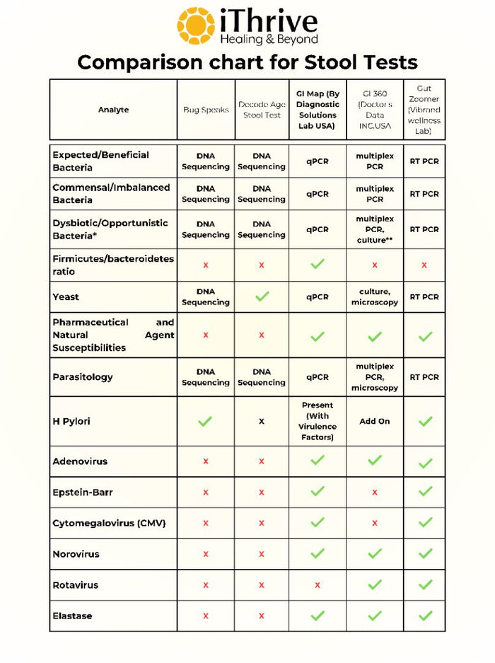 GI MAP Stool Analysis by Diagnostic Solution Laboratory, US | iThrive ...