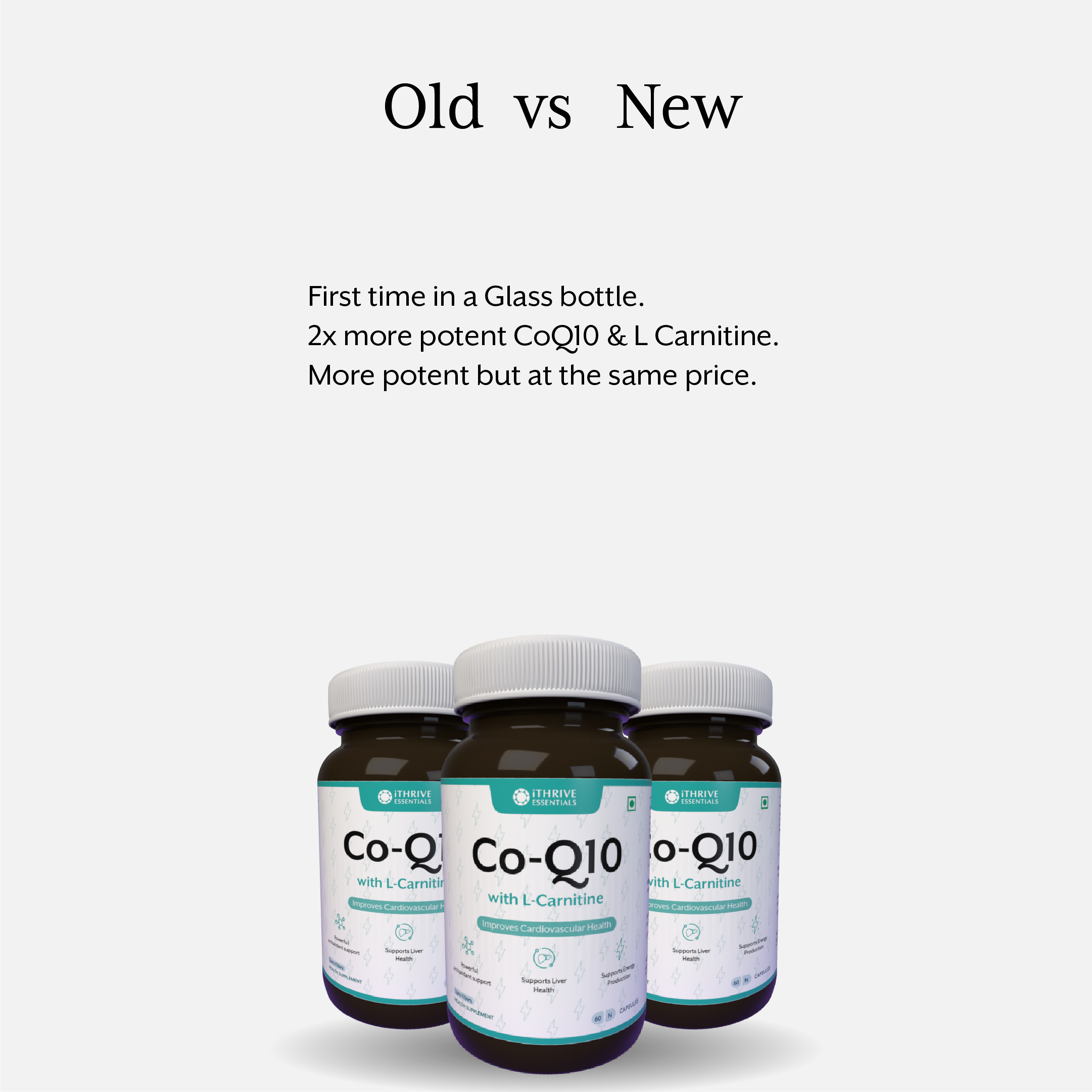 iThrive Essentials CoQ10 with L-Carnitine - 60 Capsules - iThrive ...